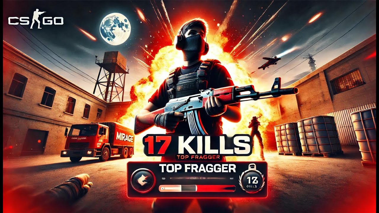 MIRAGE CASUAL TOP FRAGGER GAMEPLAY 😁🔥| | CSGO || COUNTER STRIKE GLOBAL ...