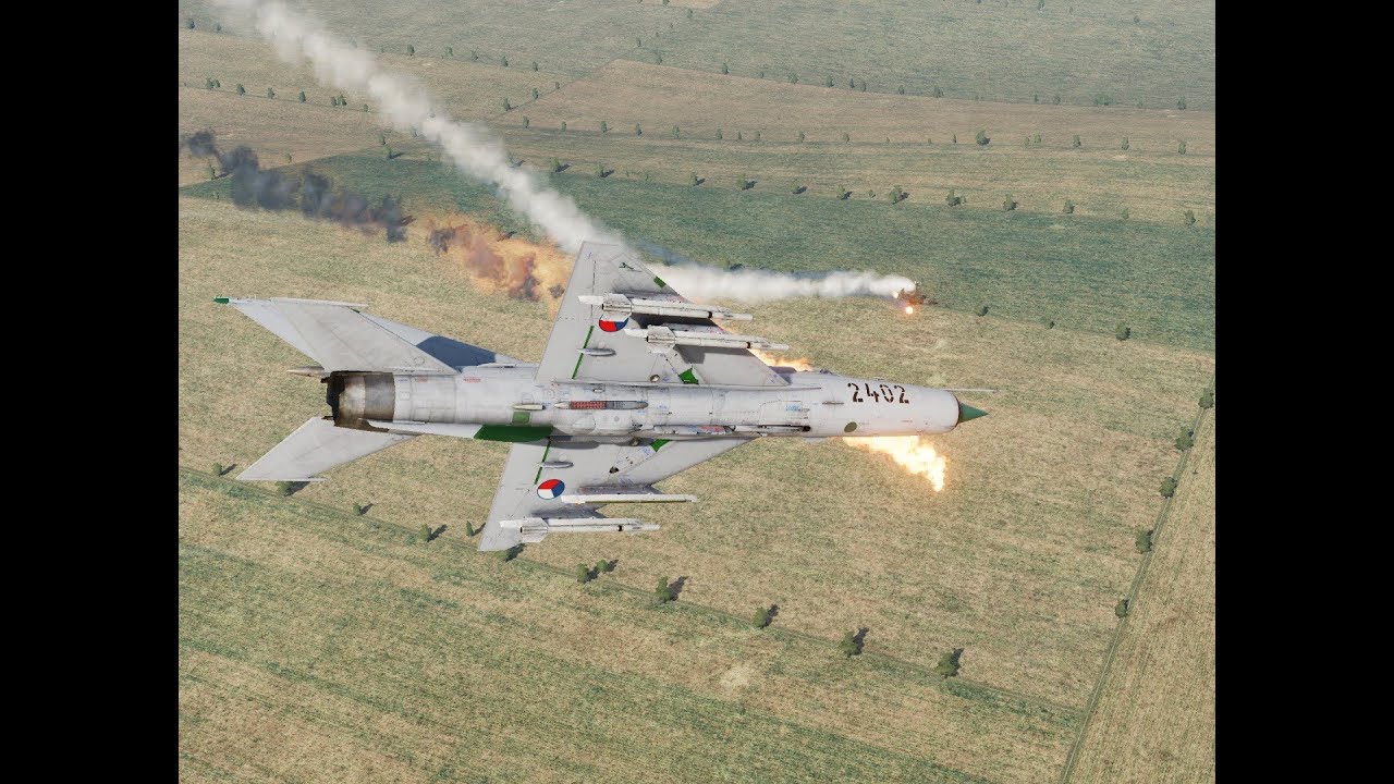 DCS Mig-21bis The Interceptor (R-3S Atoll) - YouTube