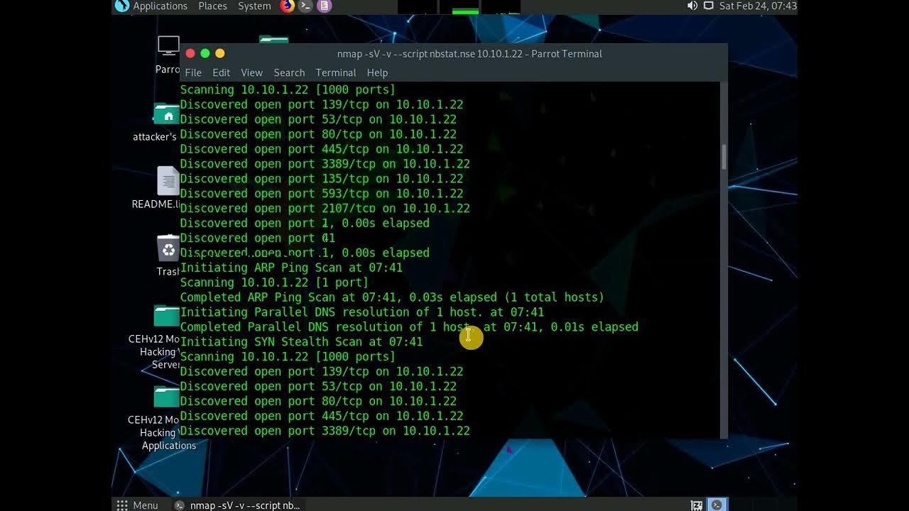 NetBIOS Enumeration using an NSE Script - YouTube