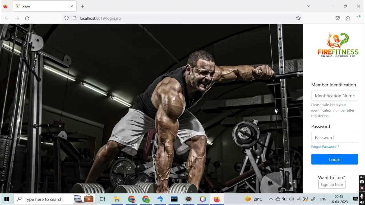 Gym Management System In Java || Fitness Management System In Java 2025 - YouTube