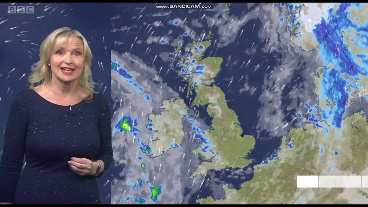 Carol Kirkwood - BBC Weather - (17th December 2020) - HD [60 FPS] - YouTube