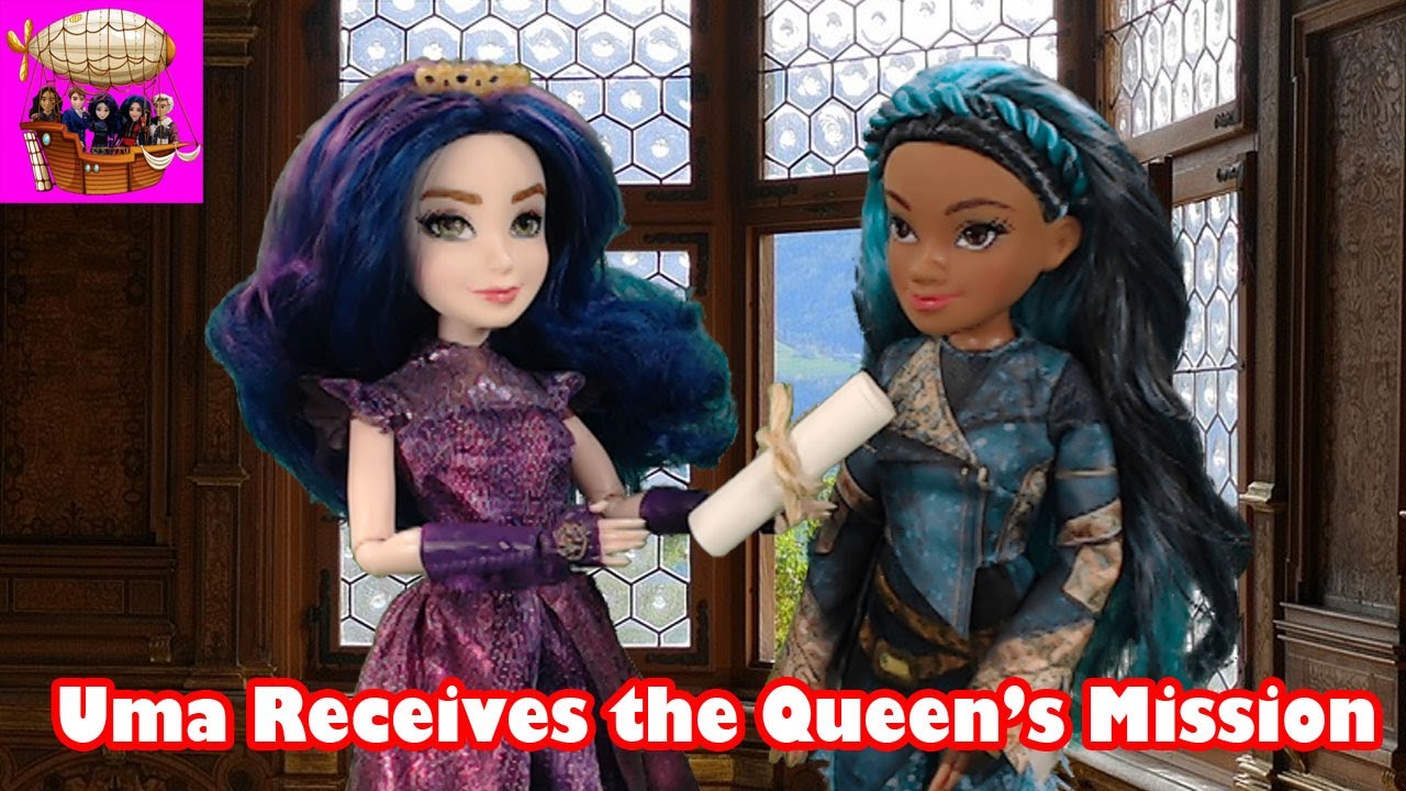 Uma Receives the Queen's Mission - Episode 6 The Royal Wedding Disney ...