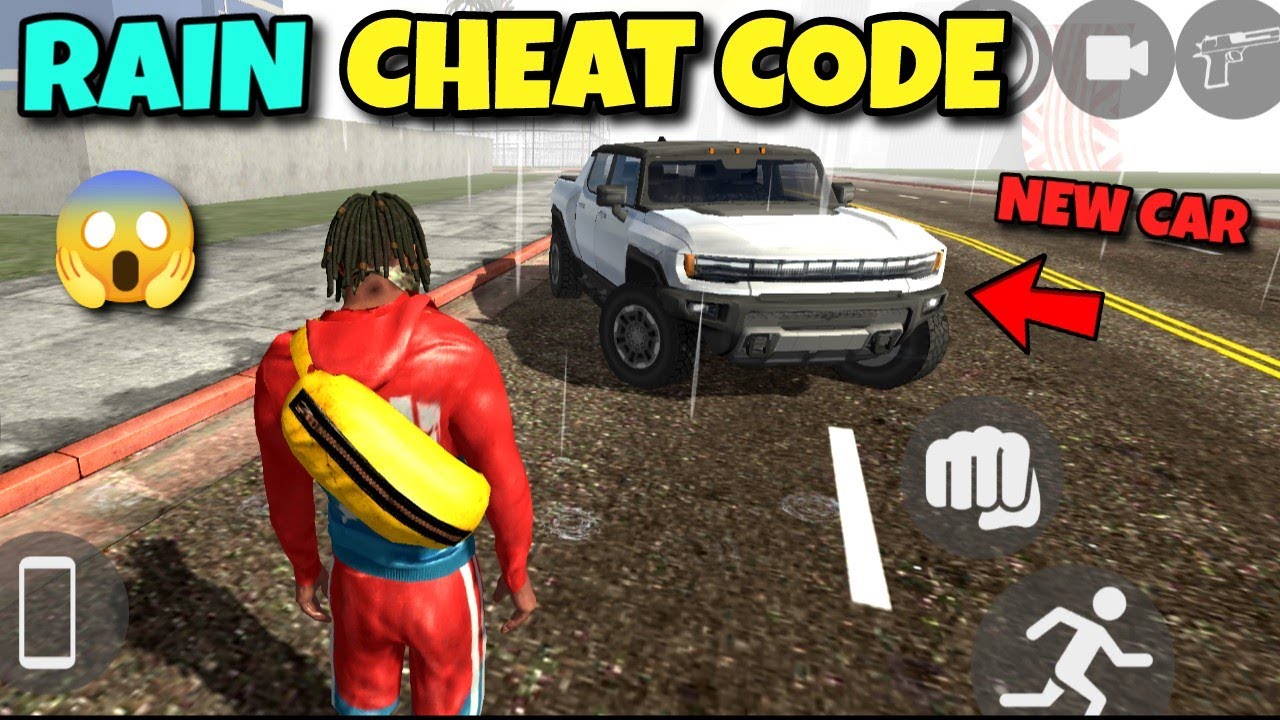 New Rain Cheat + Weather Cheat And New Monster Car in Indian Bike Driving 3D ||Pagal Gamerz ...