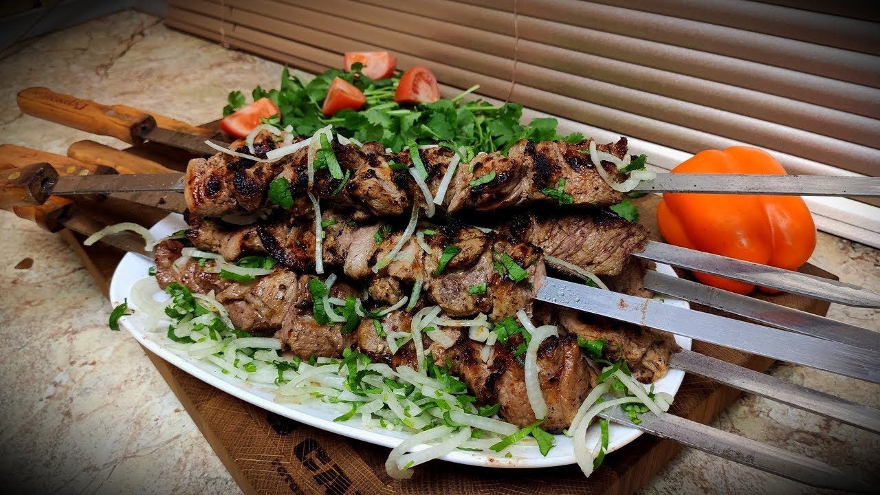 ШАШЛЫК НА КЕФИРЕ Рецепт Сочного и Вкусного шашлыка Eng Sub Youtube