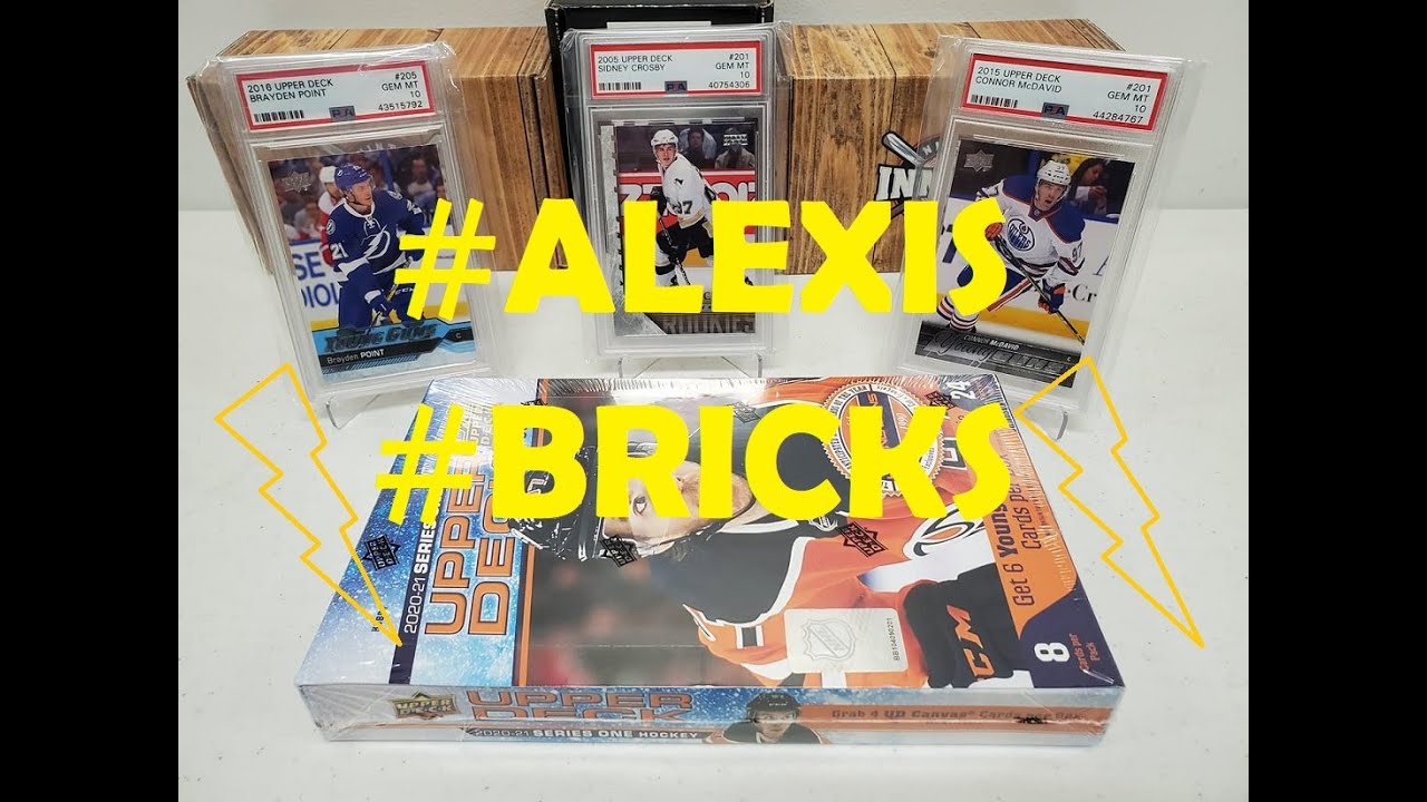 20/21 Upper Deck Series 1 Hobby Box...MORE ALEXIS AND MORE BRICKS ...