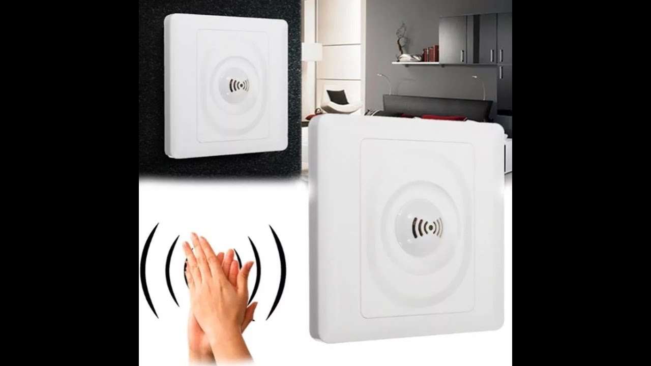 Llave De Luz Interruptor Por Aplauso Sonido control light switch sound ...