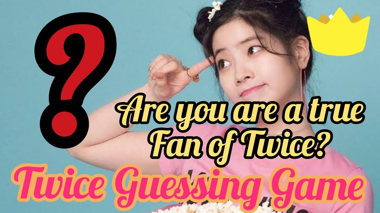 Twice Guessing Game who's that picture#twicegame#twice - YouTube