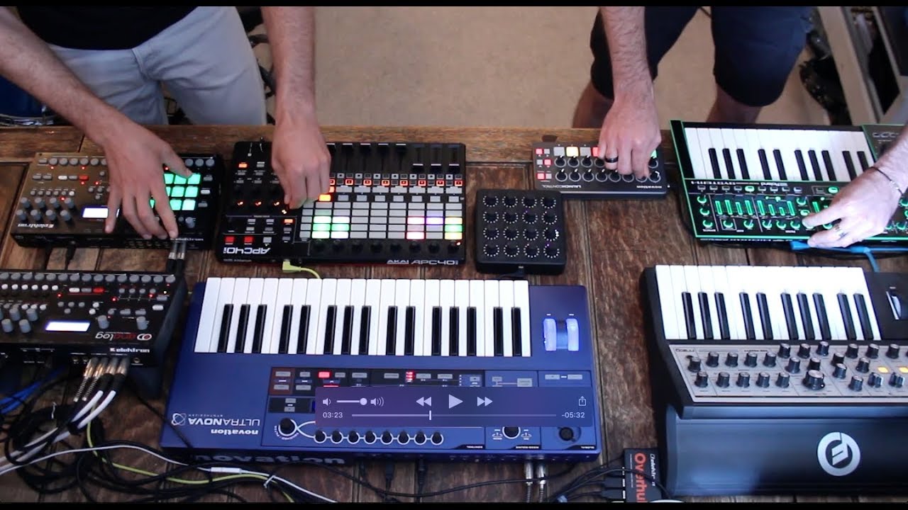 WABE - Melodic Techno Live Studio Session #6 (Moog Sub Phatty/Elektron ...
