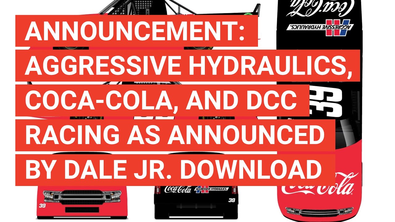 Announcement: Aggressive Hydraulics, Coca-Cola, and DCC Racing as ...