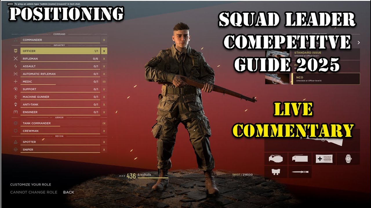 How to SQUAD LEADER FULL POSITIONING in Hell Let Loose - YouTube