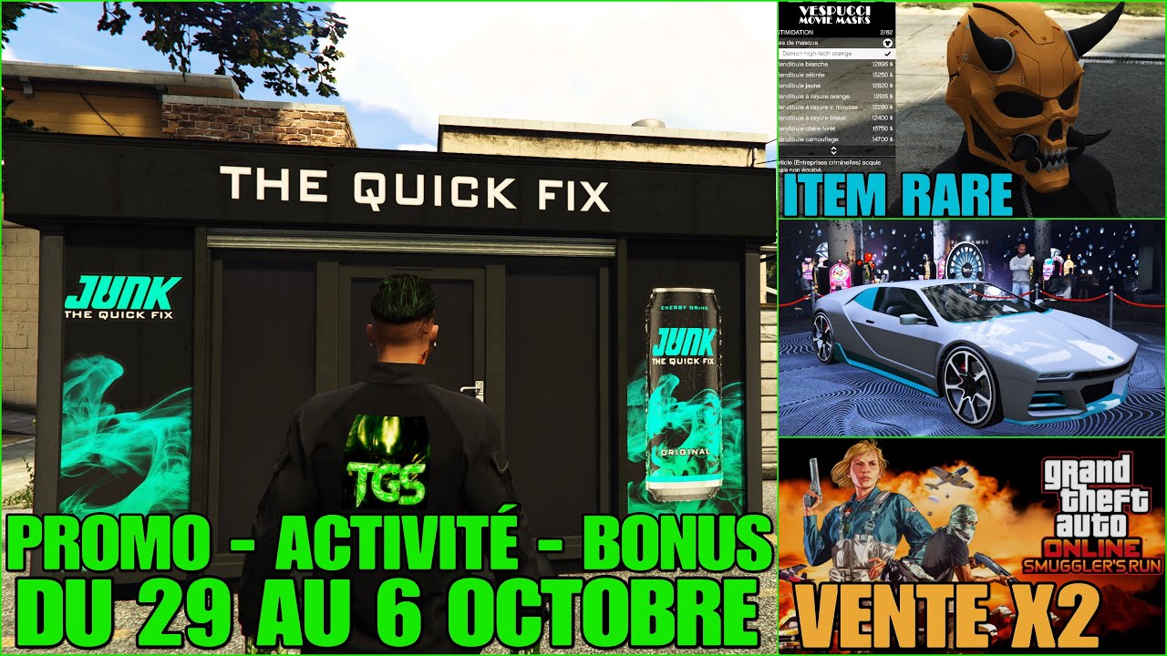 [NEWS GTA] ÉVENT JUNK ENERGY +VENTE DOUBLÉ ET TOUTE LES PROMOTIONS DU ...