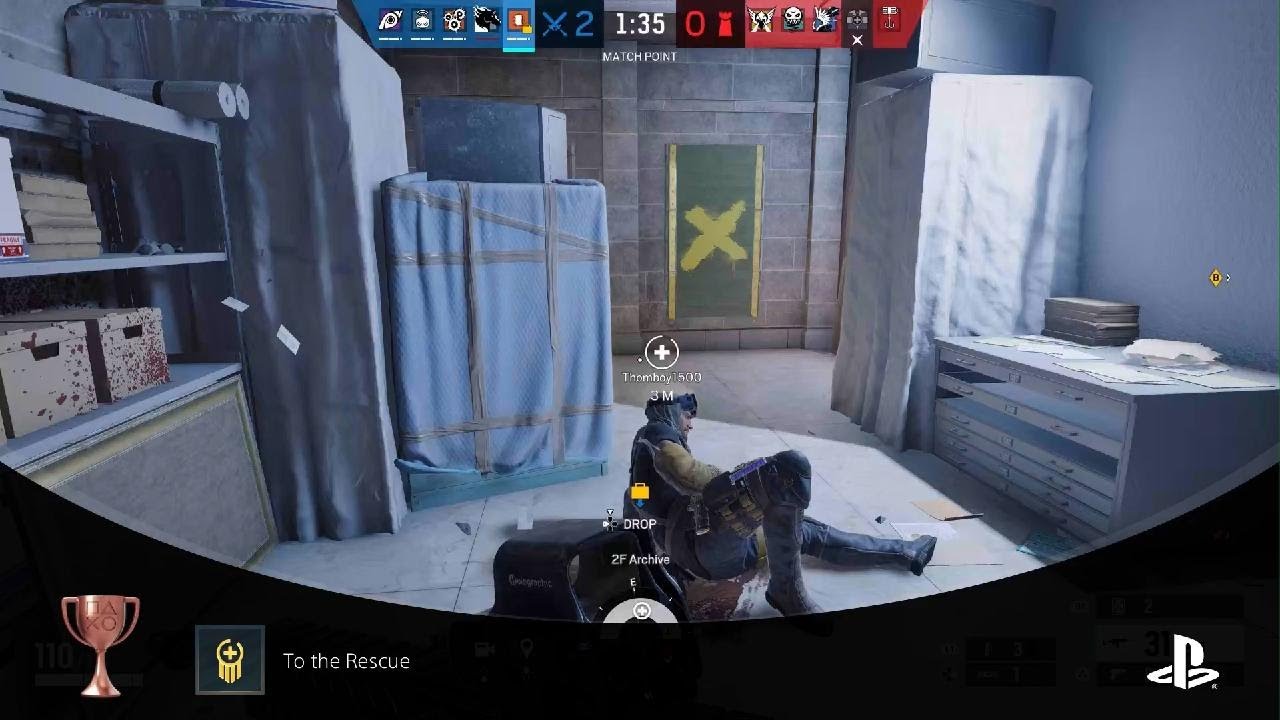 Tom Clancy's Rainbow Six Siege to the rescue PS5 - YouTube