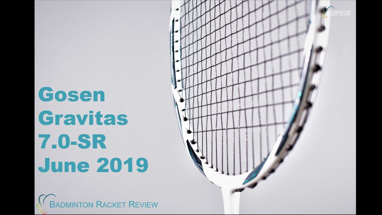 Gosen Gravitas 7 0 SR Badminton Racket Review - YouTube