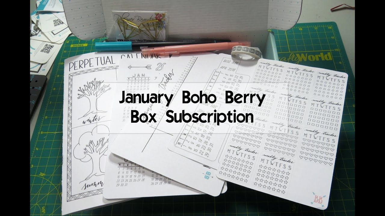 Boho Berry January Box Unboxing | Overrated Boho Berry Box | Rant ...
