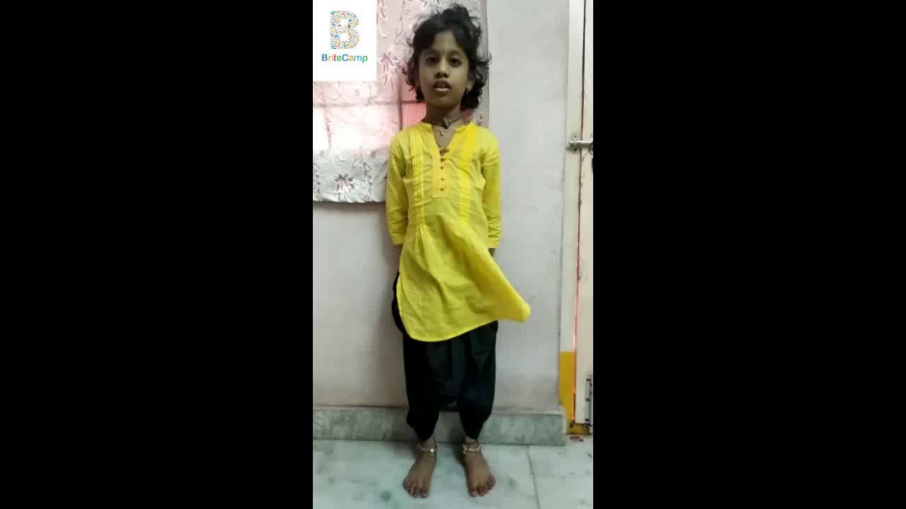 Konchada Chaitra---7 Years---Haragopal School Vishakapatnam - YouTube