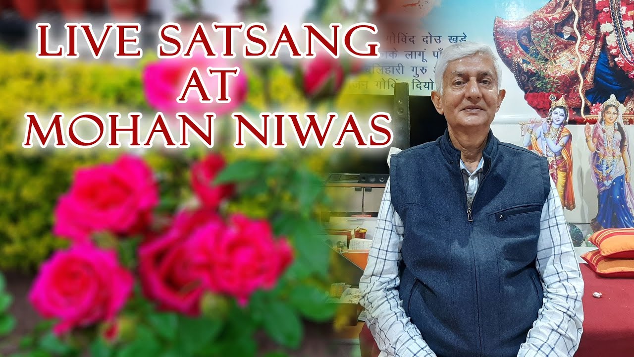 Live Satsang At Mohan Niwas on 27th Mar'20 #spiritualawareness1 - YouTube