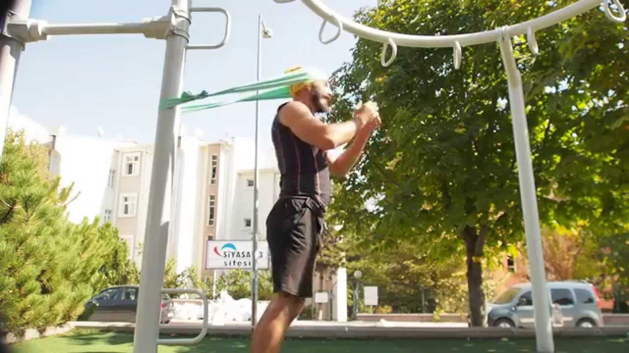 resistance band neck workout 3 - YouTube