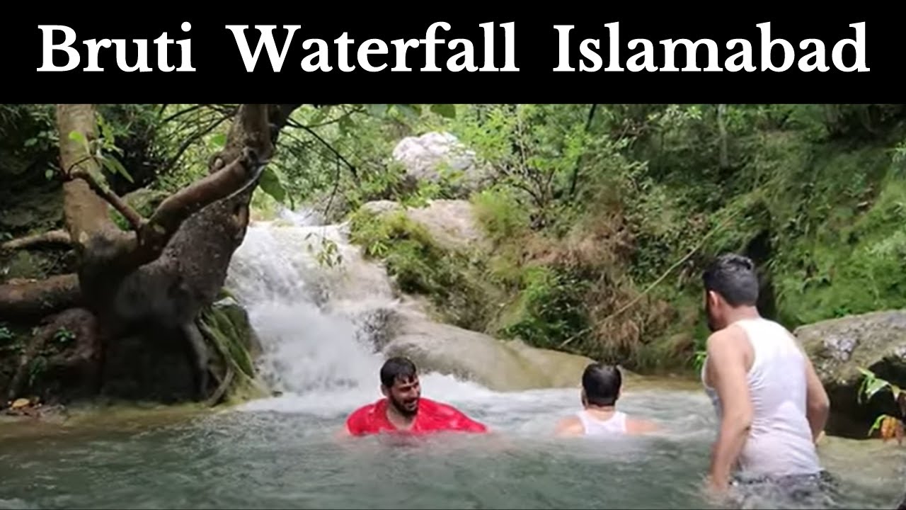 Bruti waterfall | Bruti waterfall islamabad | Waterfall in Margalla ...