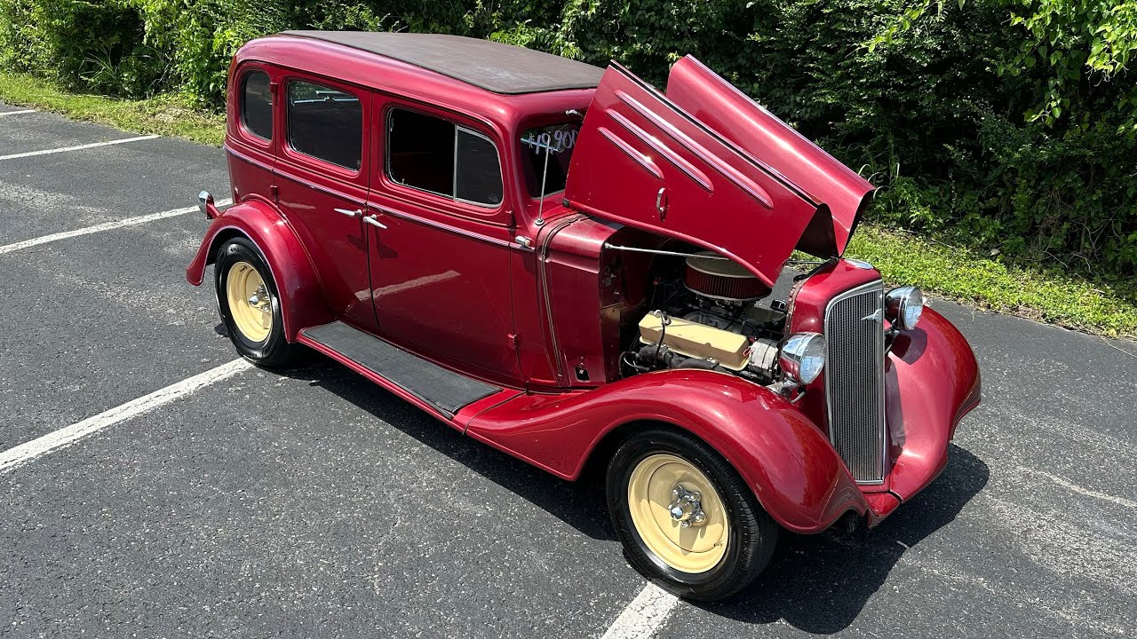 Test Drive 1935 Chevrolet 4 Door Sedan SOLD $19,900 Maple Motors #2158 ...