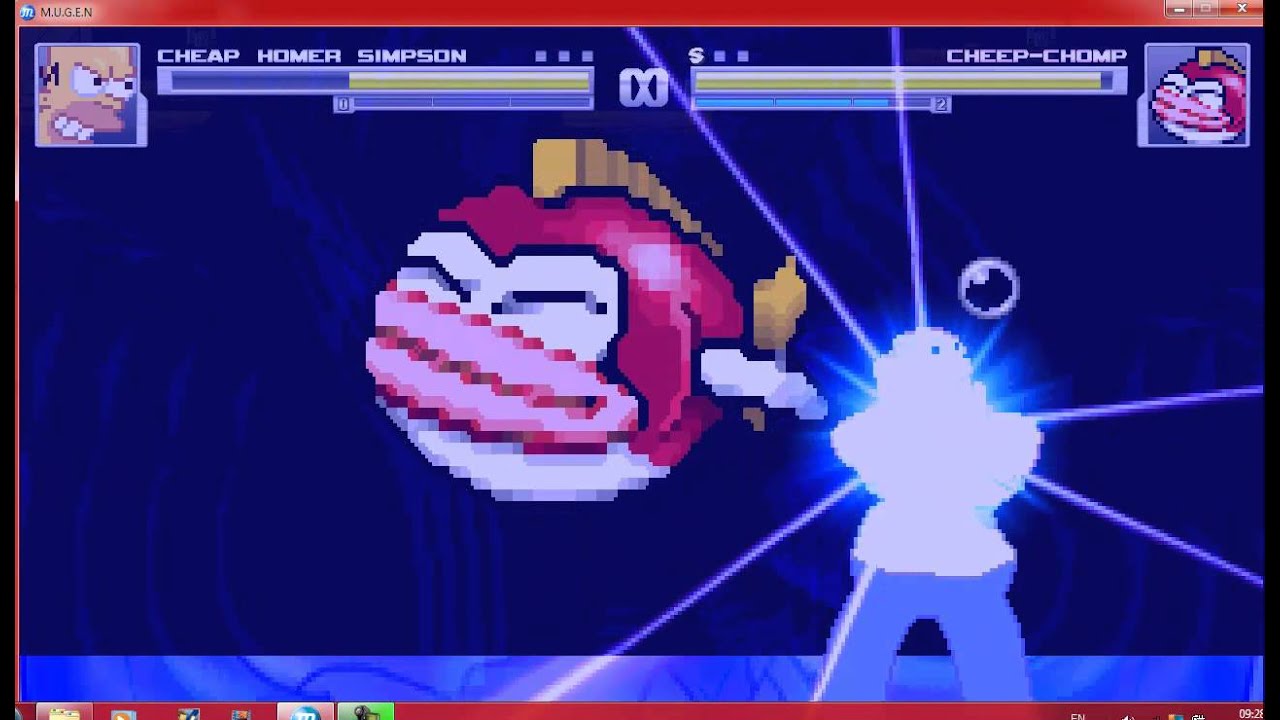 Mugen Cheap Homer vs Cheep Chomp - YouTube
