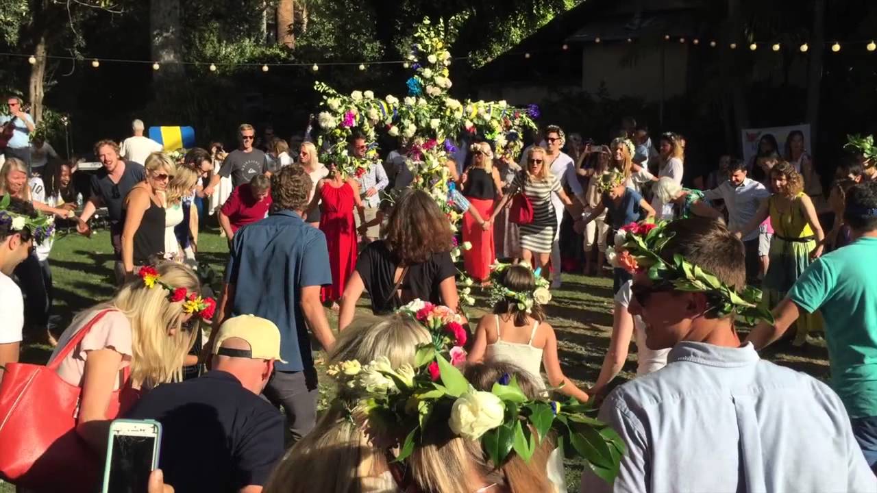 Swedish Midsummer Party 2015 in Los Angeles - YouTube