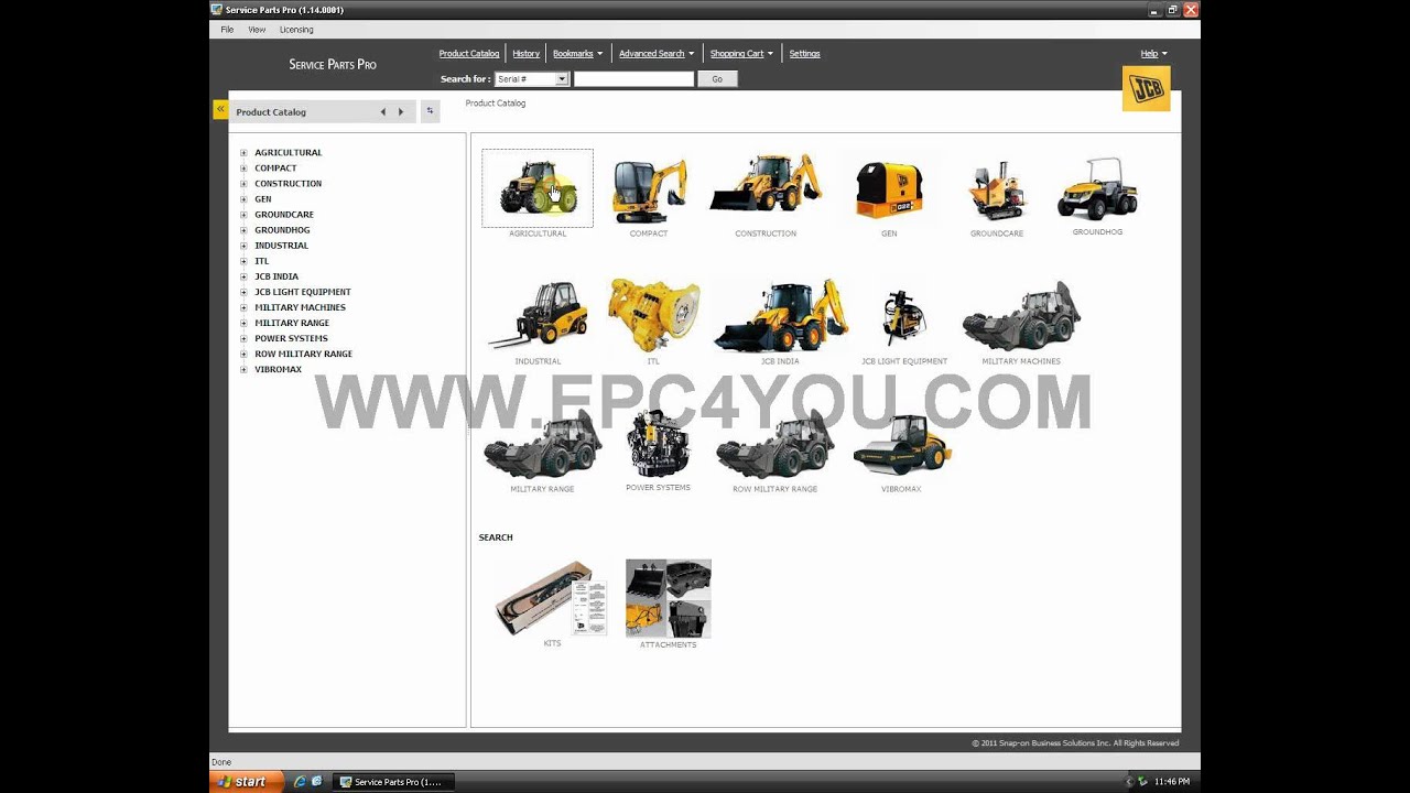 JCB Service Parts Pro 2017 2.00.0004 - YouTube