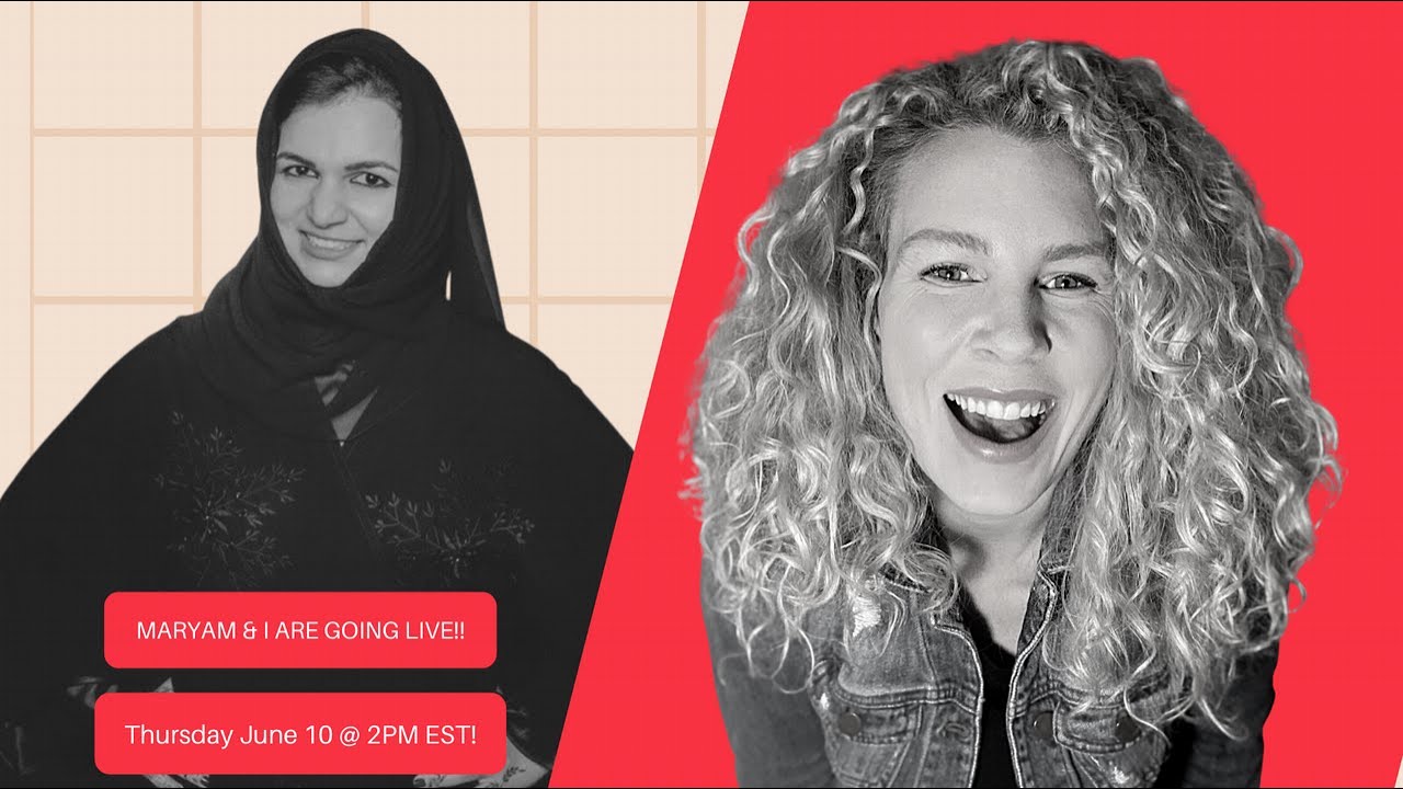 💥Join me & our incredible guest, Maryam Al Ali Thursday at 2pm EST ...
