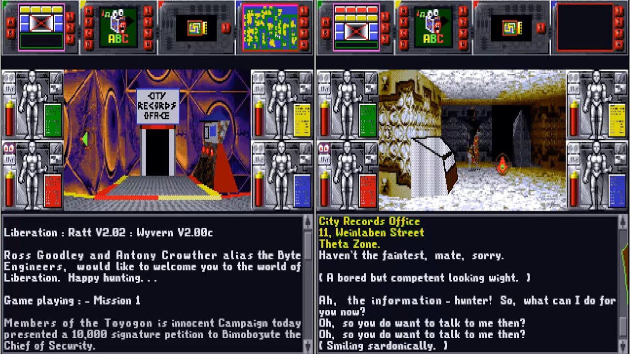 AMIGA CD Liberation Captive II CD32 FULLSCREEN CD 32 v2 02 2 00c ...