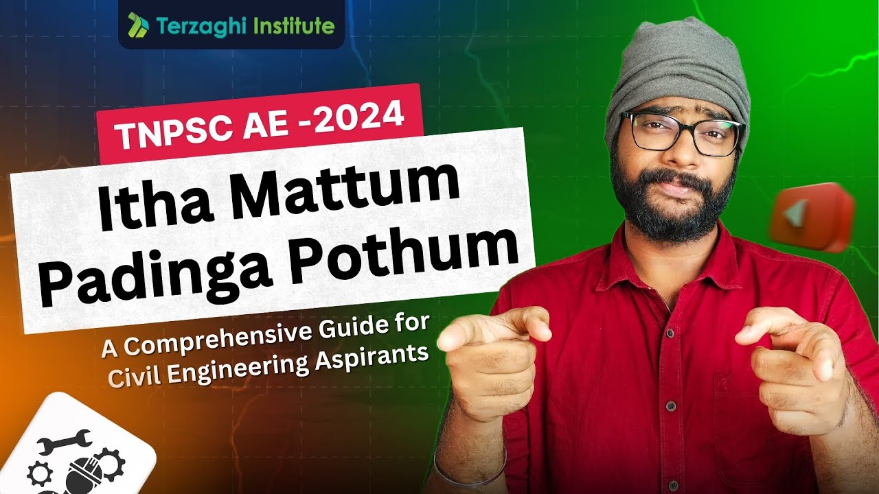 Idha mattum padinga podhum!!😎 | Terzaghi Institute - YouTube
