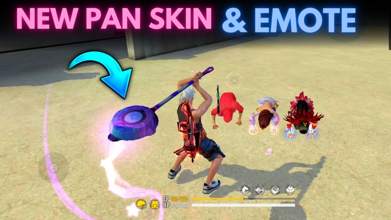 NEW PAN SKIN & BIG SMASH EMOTE IS CRAZY 😎 - GARENA FREE FIRE - YouTube