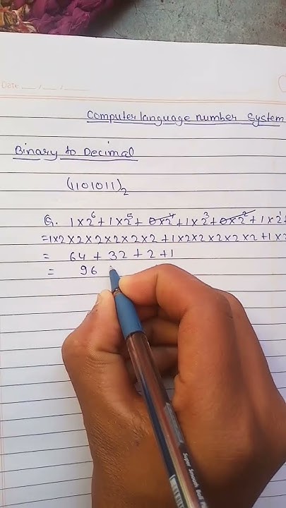 Binary To Decimal Shorts Shorts Youtube Youtube