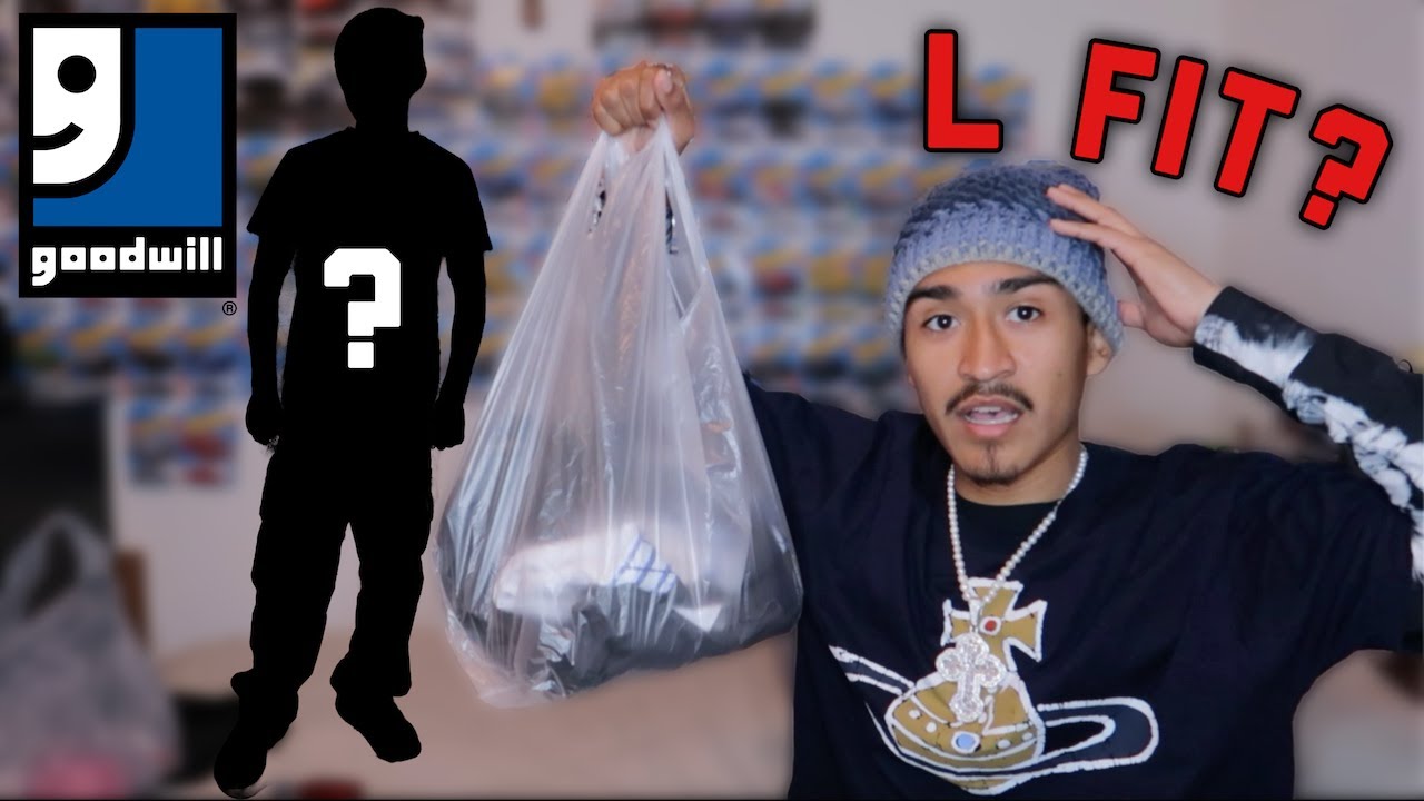 THRIFT STORE OUTFIT CHALLENGE!!! (GOODWILL PICKUPS) - YouTube