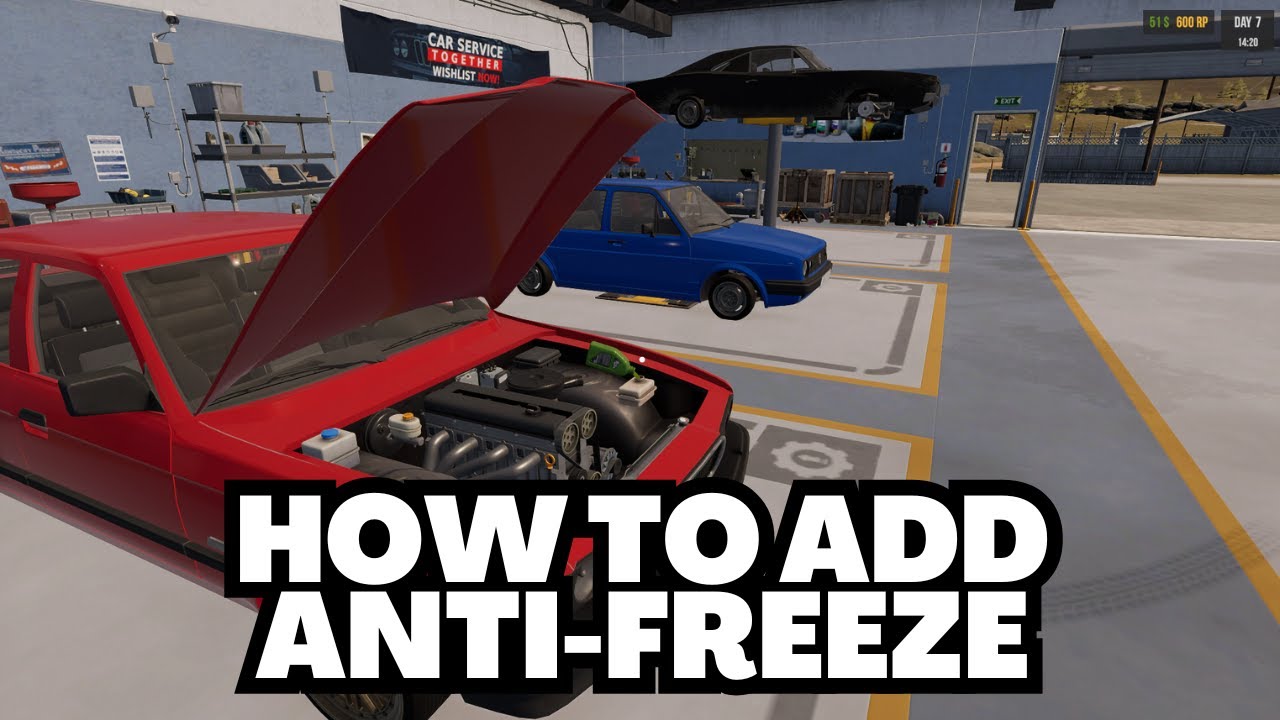 How to Add Anti Freeze in Car Service Together - YouTube