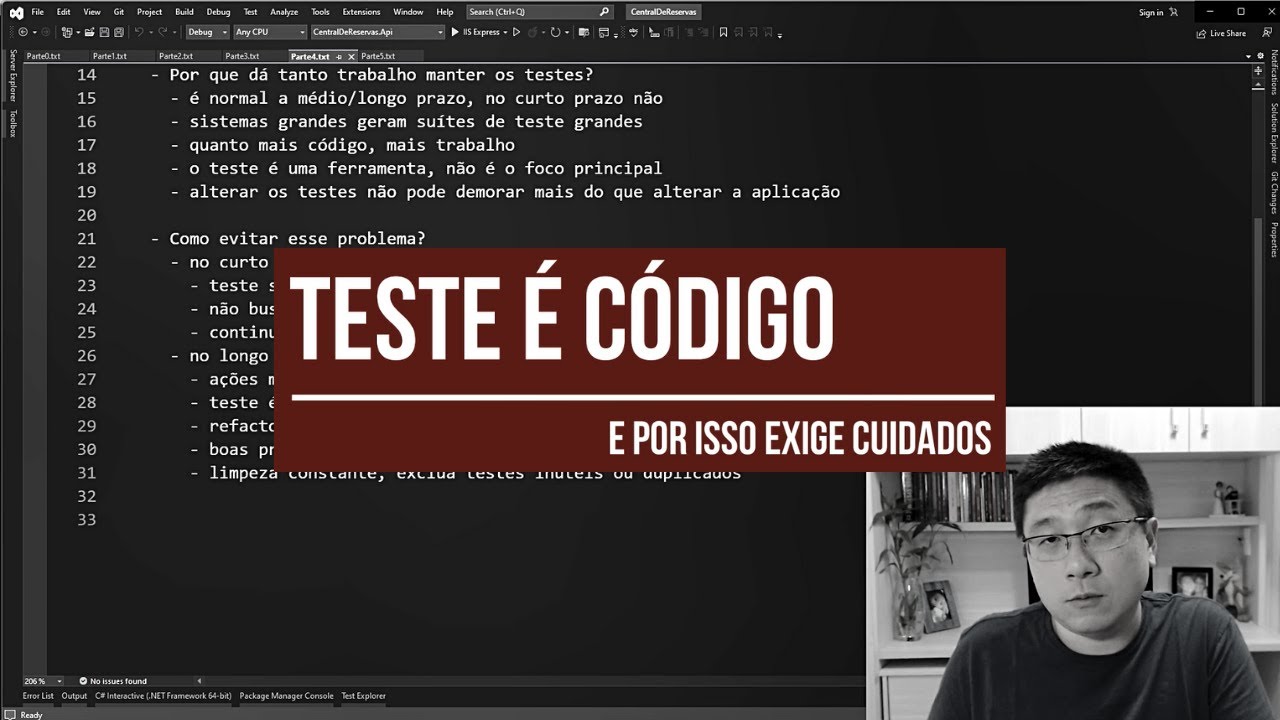 O código dos seus testes de unidade EXIGE OS MESMOS CUIDADOS que o ...