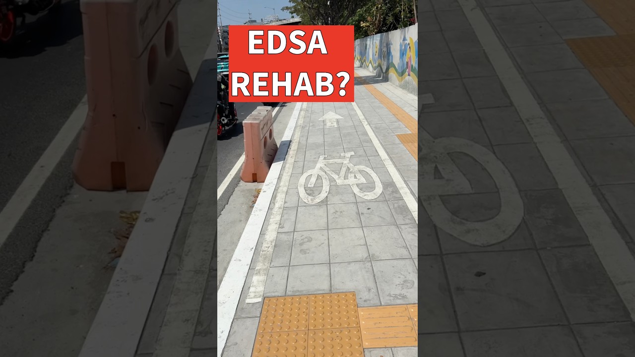 EDSA Rehab - DPWH - Sidewalk Example - YouTube