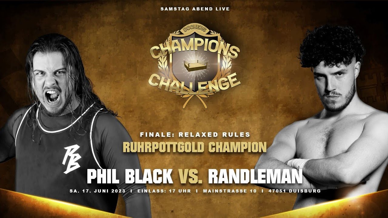 FULL MATCH | Phil Black vs Randleman | Ruhrpottgold Title Mach ...