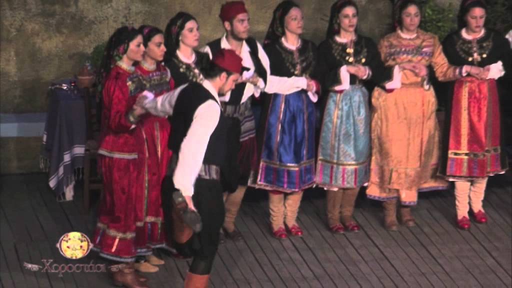 Κάτω χορός-Γονατιστός-Πάνω χορός, Κάρπαθος (Χοροστάσι) - YouTube