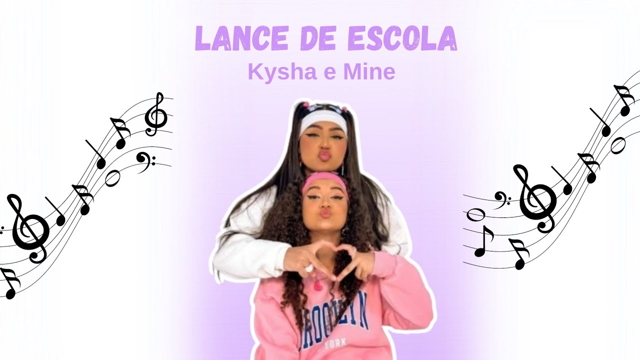 lance de escola kysha e mine letra música - YouTube