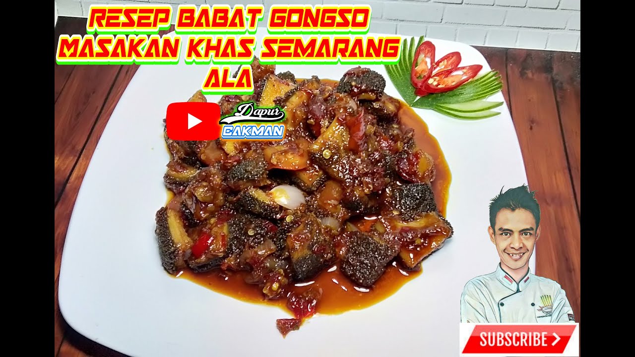 RESEP Babat gongso menu masakan khas semarang yang super nikmat | Ala ...