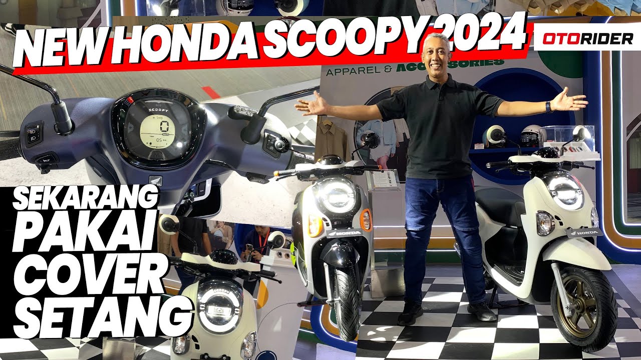 New Honda Scoopy 2024 - Review Indonesia | Otorider - YouTube