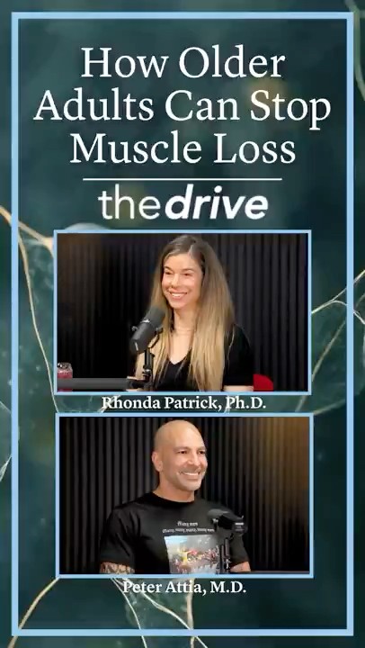 How Older Adults Can Stop Muscle Loss | Rhonda Patrick, Ph.D. - YouTube