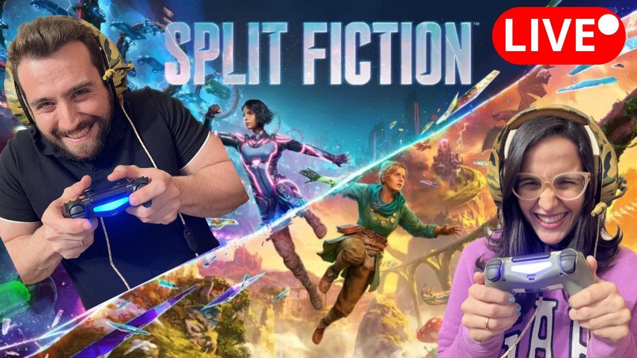 SPLIT FICTION - PT2 - com Luiz e Letícia - 07/03/2025 - YouTube