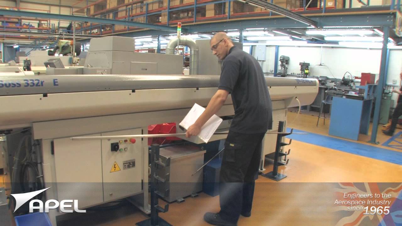 Apel Ltd Work Process Flow - 3. Preparing Machinery - YouTube