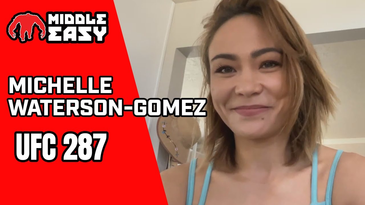 Michelle Waterson signed new 8-fight contract ahead of UFC 287 - YouTube