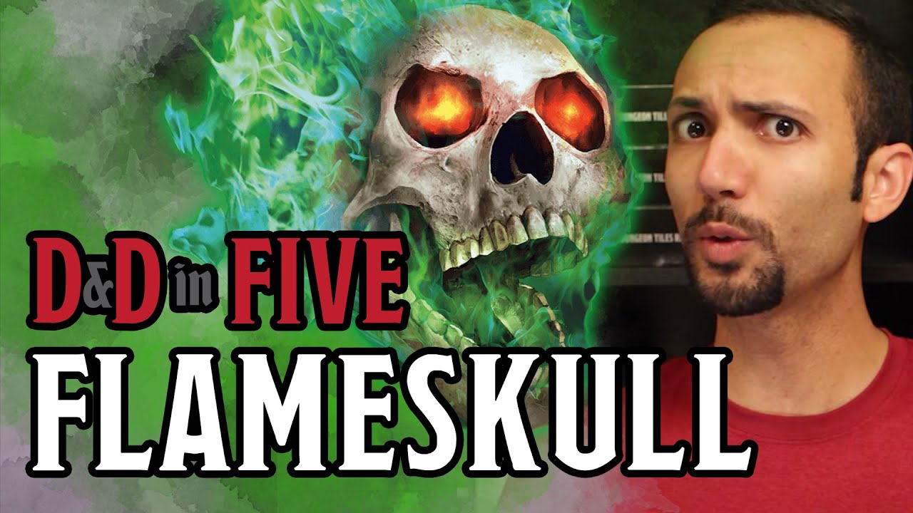 D&D Five Minute Monster - Flameskull - YouTube