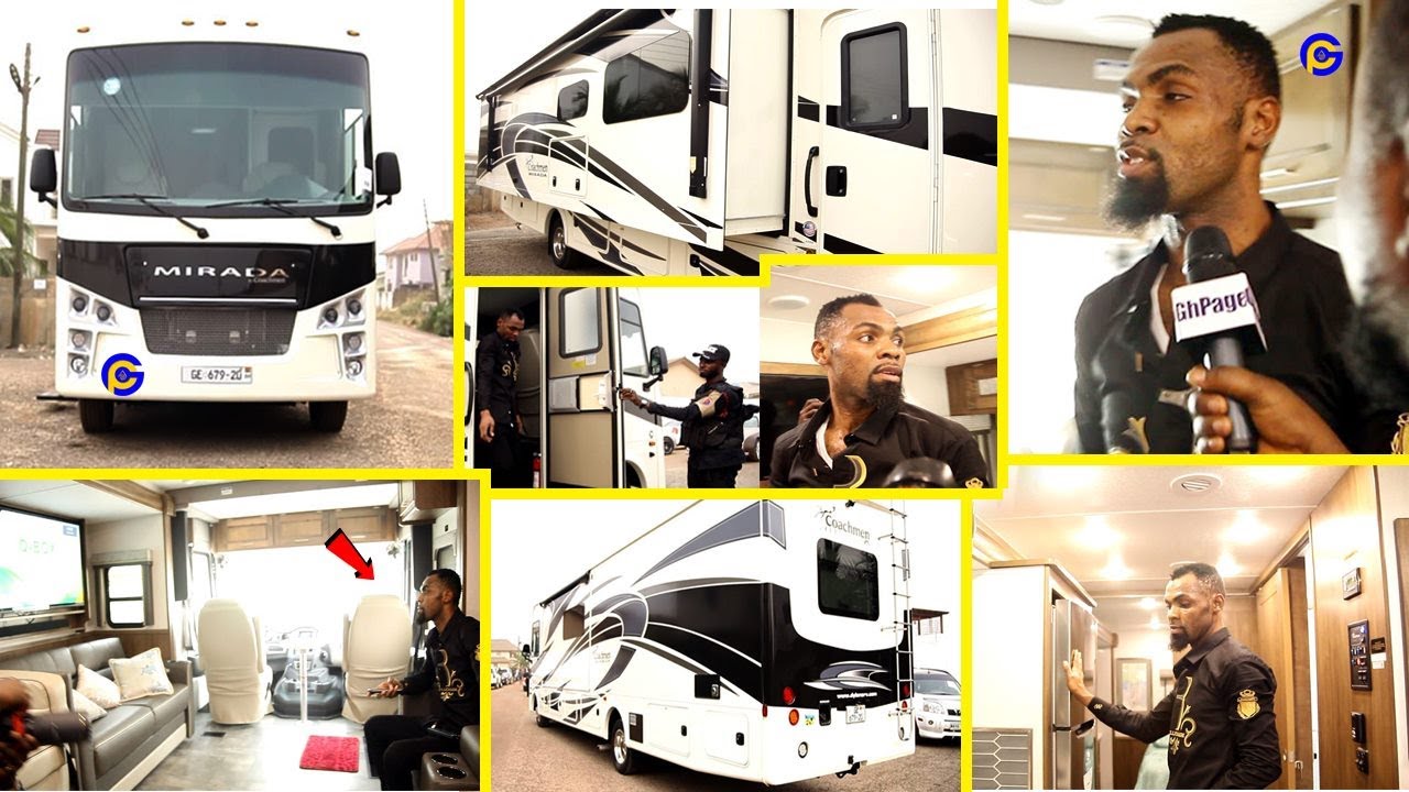 Rev Obofour holds a luxurious party and displays his expensive bus # ...