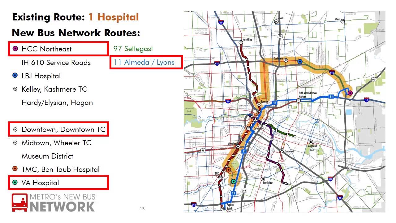 New Bus Network Route - 1 Hospital - YouTube