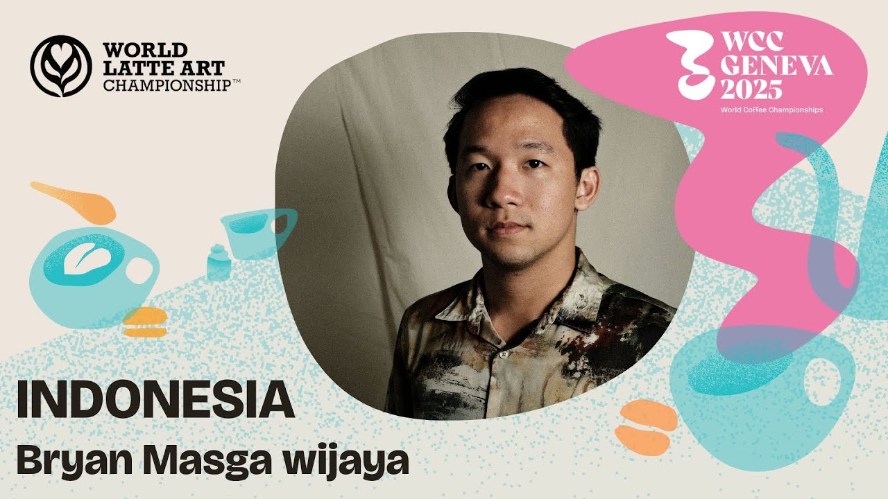 Bryan Masga Wijaya, Indonesia | 2025 World Latte Art Championship | Day ...