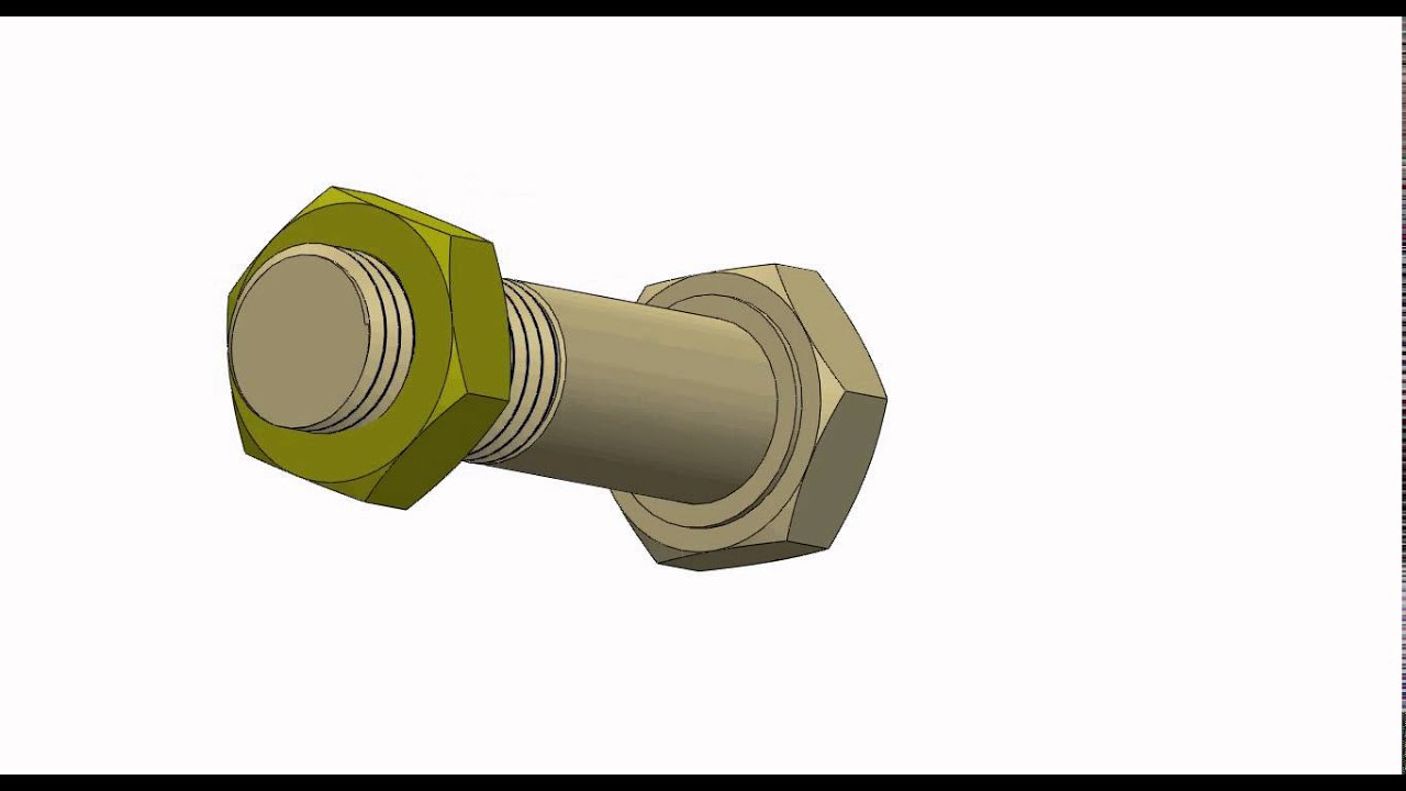 Animación de Tornillo y tuerca - YouTube