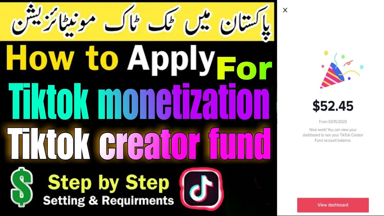 tiktok monetization/tiktok creator fund requirements/earn money by ...